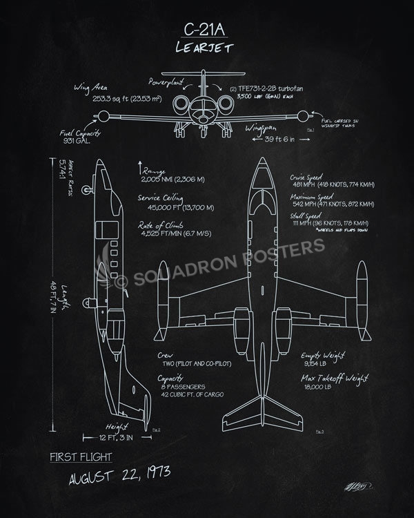 how to draw a learjet