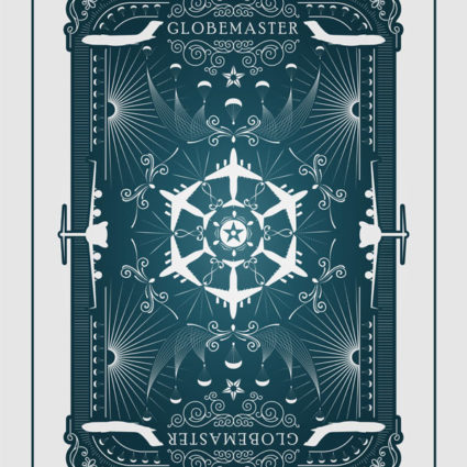 F-16 Playing Card Style - Squadron Posters