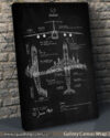 C-5 Galaxy Blackboard Art - Squadron Posters