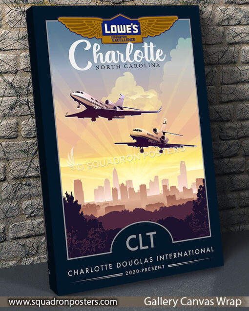 CLT Charlotte Int'l Airport - Squadron Posters