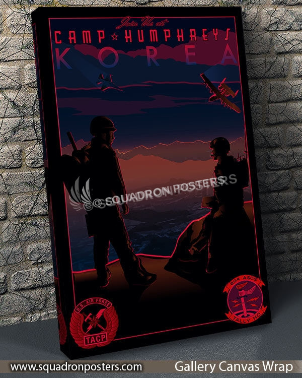 Camp Humphreys Korea 604 ASOS - Squadron Posters