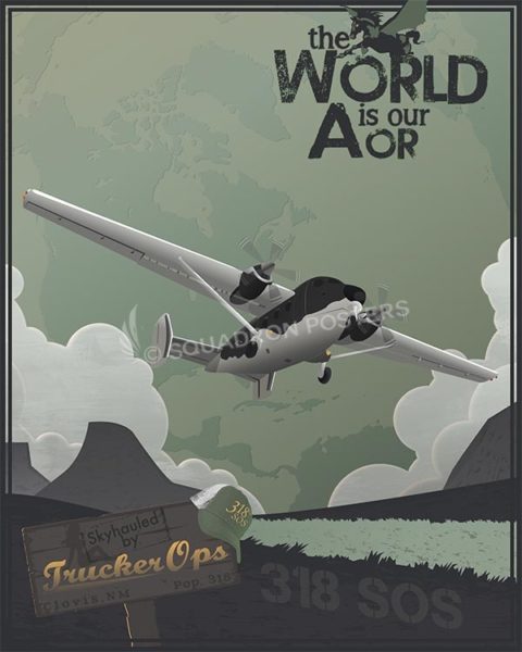 Cannon AFB 318th SOS M-28 - Squadron Posters