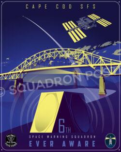 Cape Cod Space Force Station 6th SWS - Squadron Posters