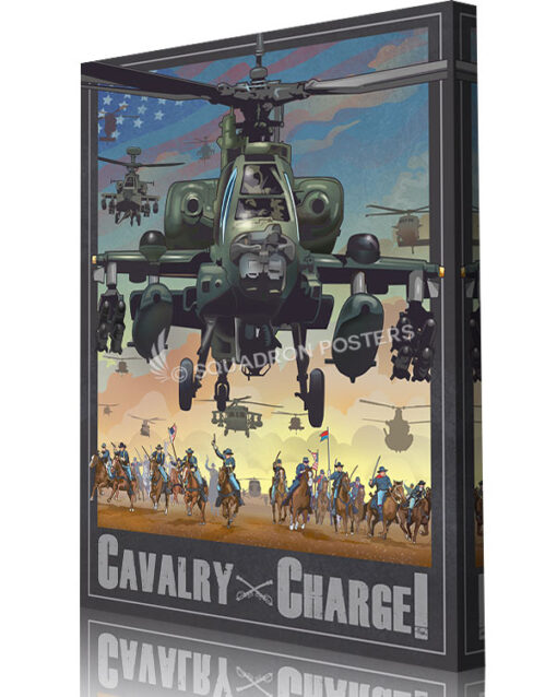 Cavalry Charge Poster Art - Squadron Posters