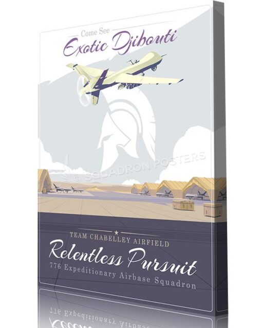 Chabelley Djibouti 776 EABS - Squadron Posters