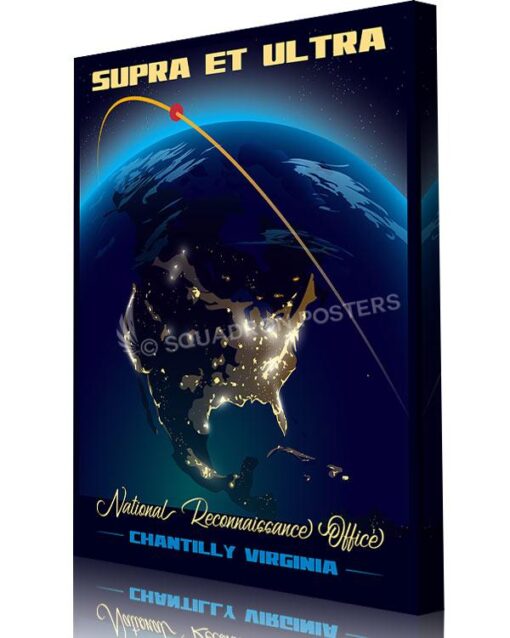 Chantilly Virginia National Reconnaissance Office Art - Squadron Posters