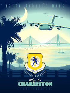 JB Charleston 437 Airlift Wing - Squadron Posters