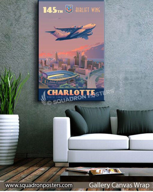 North Carolina ANG 145th Airlift Wing - Squadron Posters