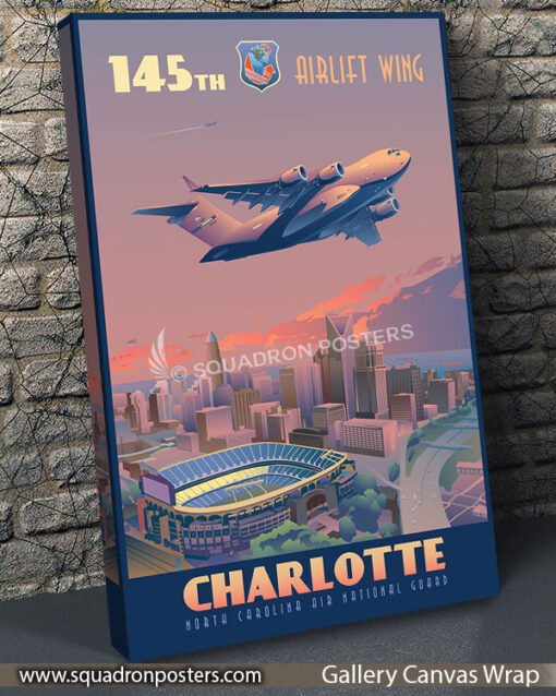North Carolina ANG 145th Airlift Wing - Squadron Posters