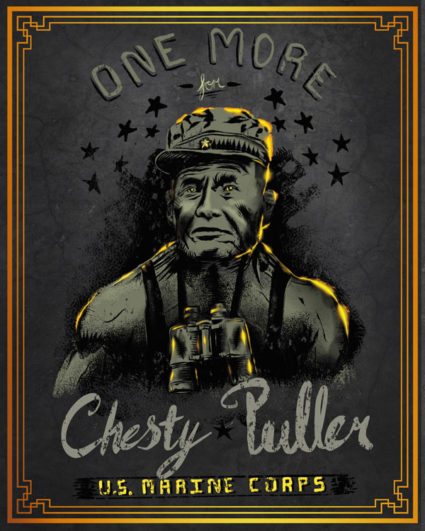 One More For Chesty Puller - Squadron Posters