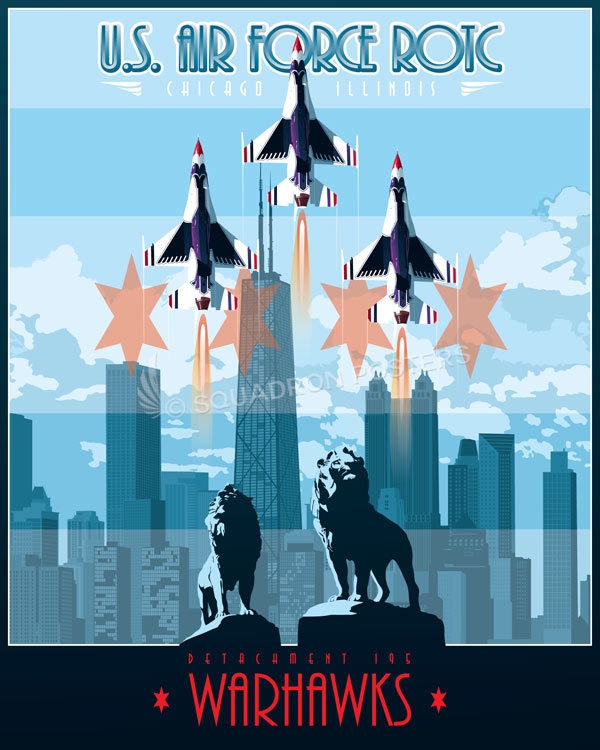 Chicago IIT Det 195 - Squadron Posters