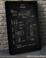 CH-47 Chinook Blackboard Art - Squadron Posters