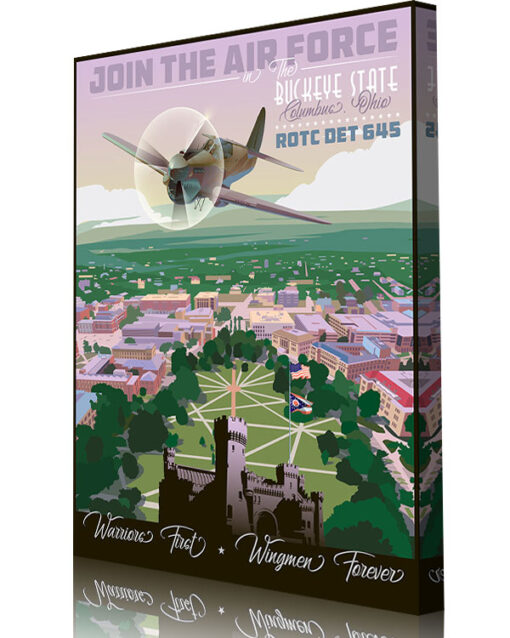 Columbus Ohio ROTC Det 645 - Squadron Posters
