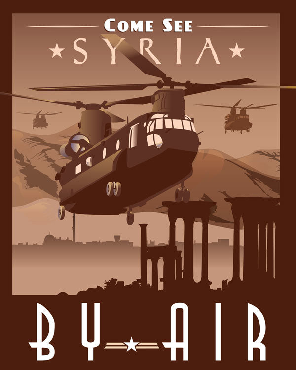 Come See Syria - Chinook - Squadron Posters
