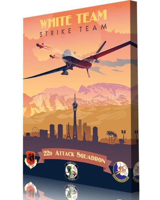 Creech AFB 22d ATKS - Squadron Posters