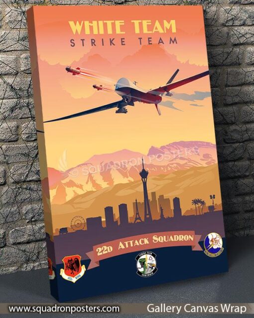 Creech AFB 22d ATKS - Squadron Posters