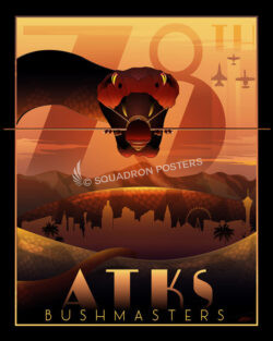 Creech AFB 78th ATKS - Squadron Posters