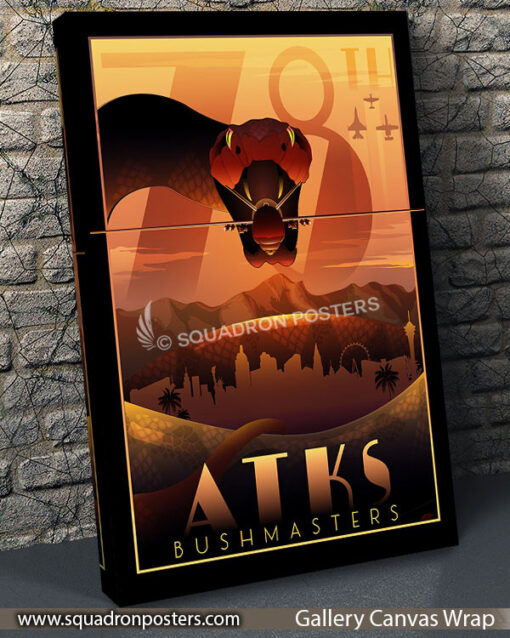 Creech AFB 78th ATKS - Squadron Posters
