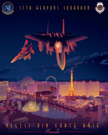 Creech AFB 17th WPS - Squadron Posters