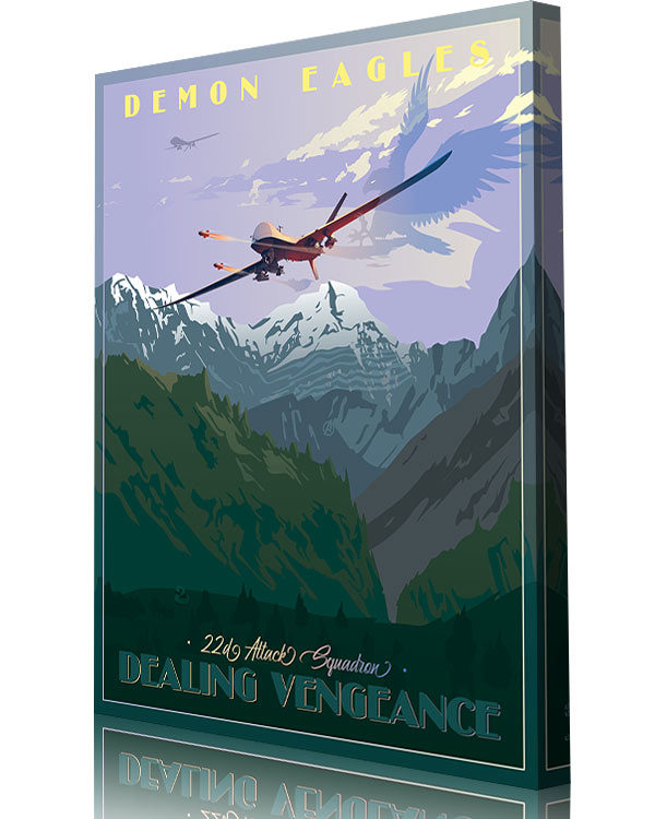Creech AFB 22d Attack Squadron - Squadron Posters