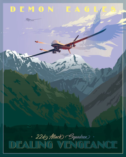 Creech AFB 22d Attack Squadron - Squadron Posters