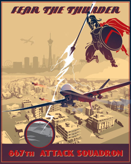 "Fear The Thunder" 867th Attack Squadron