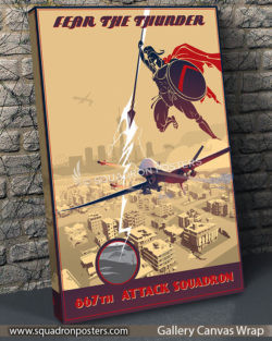 "Fear The Thunder" 867th Attack Squadron