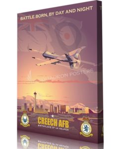 Creech AFB 39 Royal Air Force Squadron - Squadron Posters