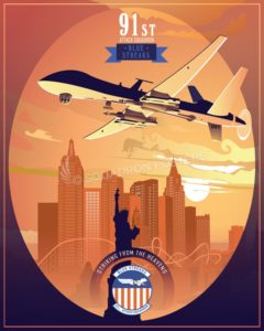 91st Attack Squadron MQ-9 - Squadron Posters