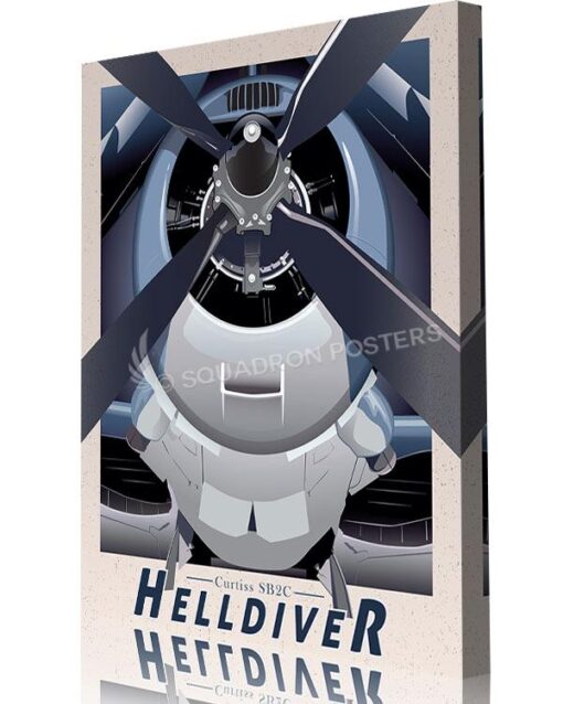 Curtiss SB2C Helldiver - Squadron Posters