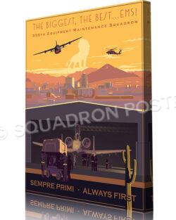 Davis Monthan 355th EMS - Squadron Posters