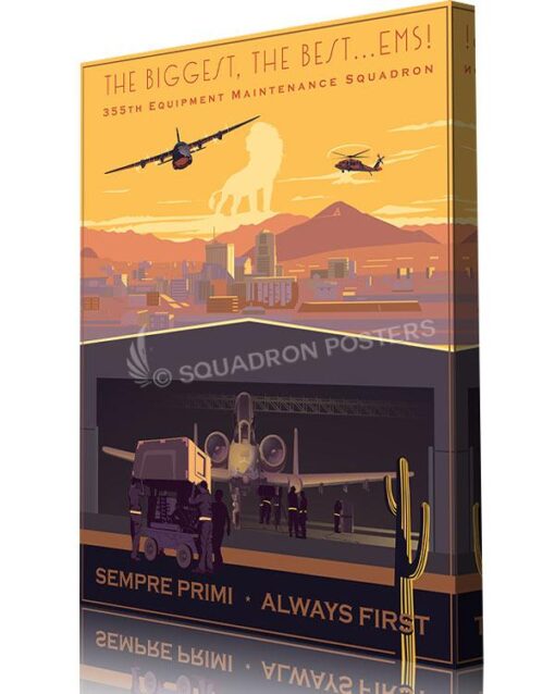 Davis Monthan 355th EMS - Squadron Posters