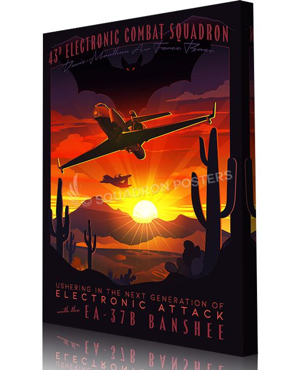 Davis Monthan AFB 43d ECS - Squadron Posters