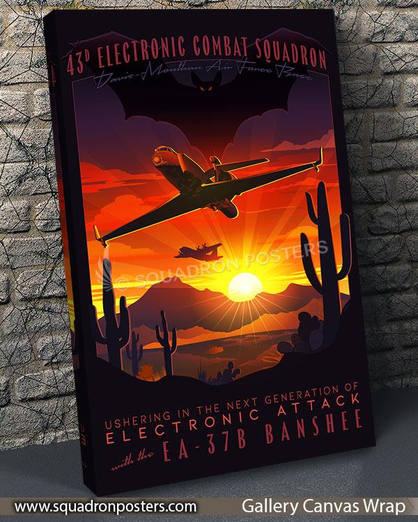 Davis Monthan AFB 43d ECS - Squadron Posters