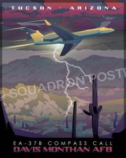 Davis Monthan AFB 55th ECG - Squadron Posters