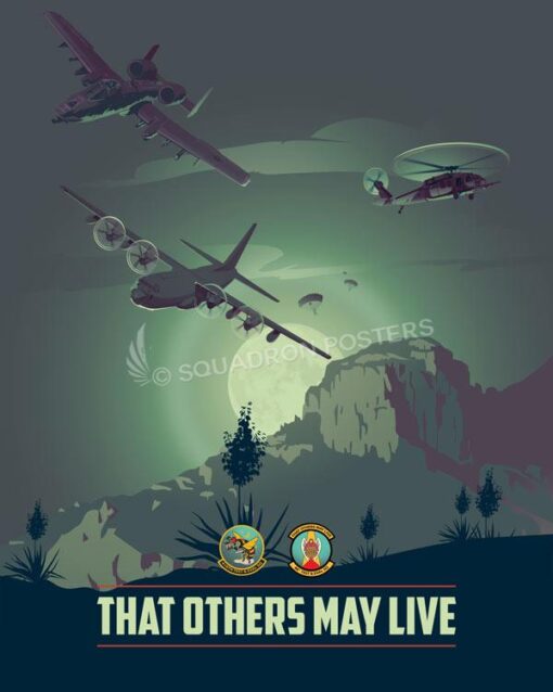 Davis Monthan AFB 53d TEG - Squadron Posters