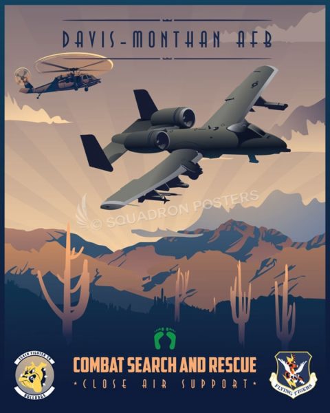 Davis-Monthan AFB, 354th Fighter Squadron - Squadron Posters