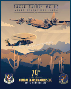 Davis-Monthan AFB, 79th Rescue Squadron - Squadron Posters