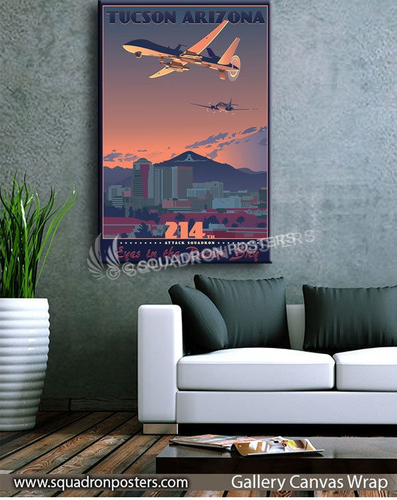 Davis-Monthan 214th Attack Group - Squadron Posters