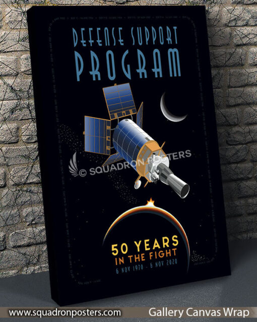 Defense Support Program 50th Anniversary - Squadron Posters