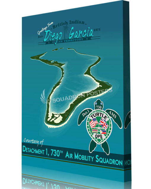 Diego Garcia 730th Air Mobility Squadron - Squadron Posters