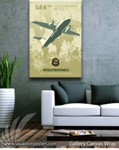 Duke Field 524th SOS C-146A Wolfhound - Squadron Posters