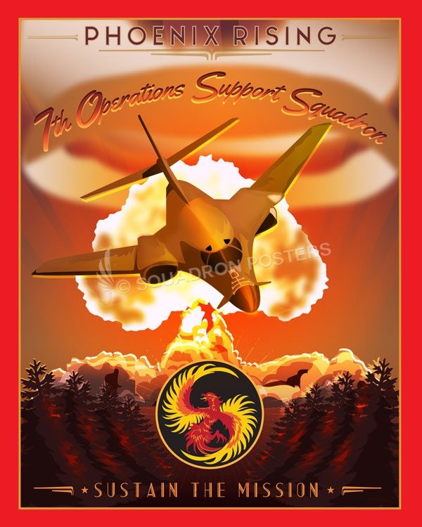 7th Operations Support Squadron - Squadron Posters