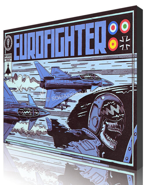 Eurofighter Comic Book Cover - Squadron Posters