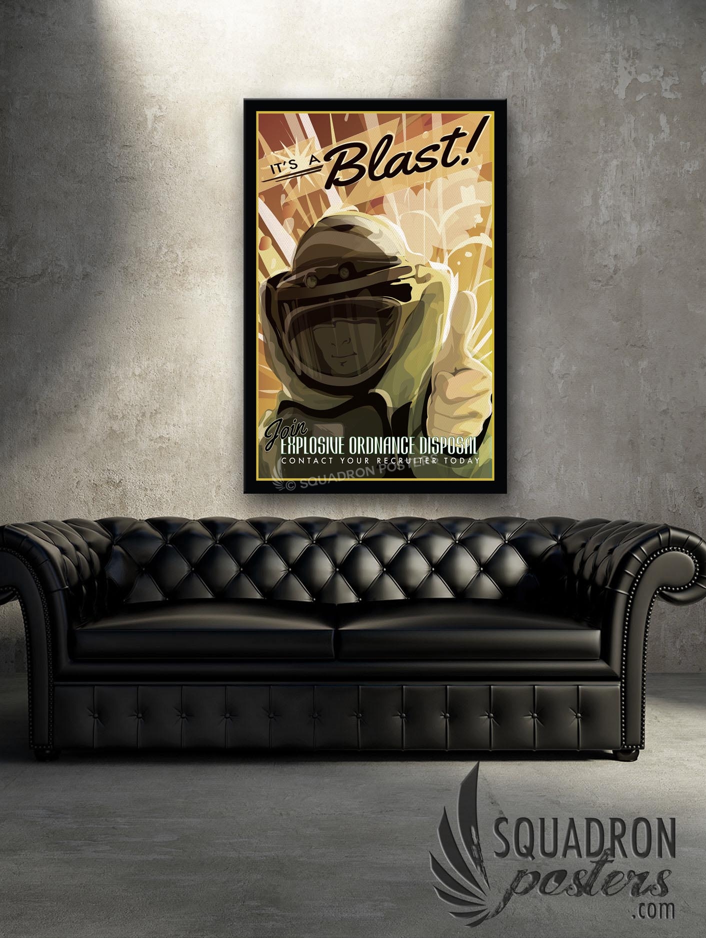 EOD – Explosive Ordnance Disposal “It’s a Blast!” – Squadron Posters