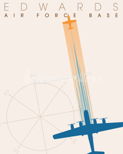 Edwards AFB Bell X-1 - Squadron Posters