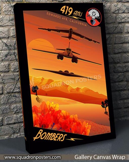Edwards AFB 419th AMU - Squadron Posters