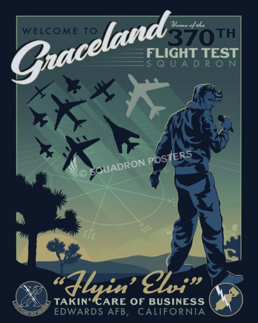 Edwards AFB 370th FLTS - Squadron Posters