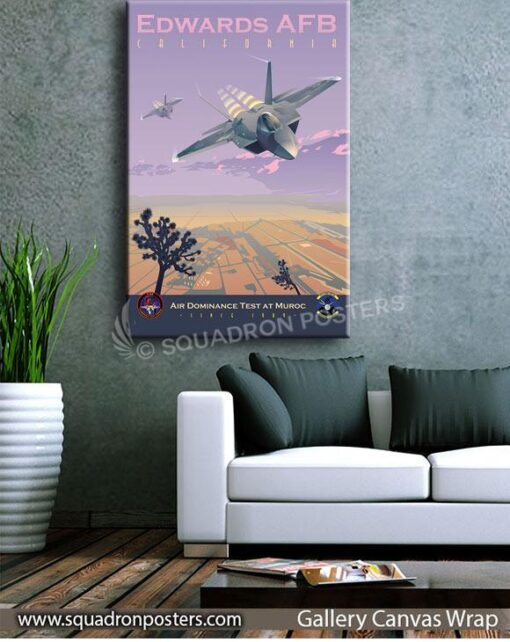 Edwards AFB 411th FLTS - Squadron Posters