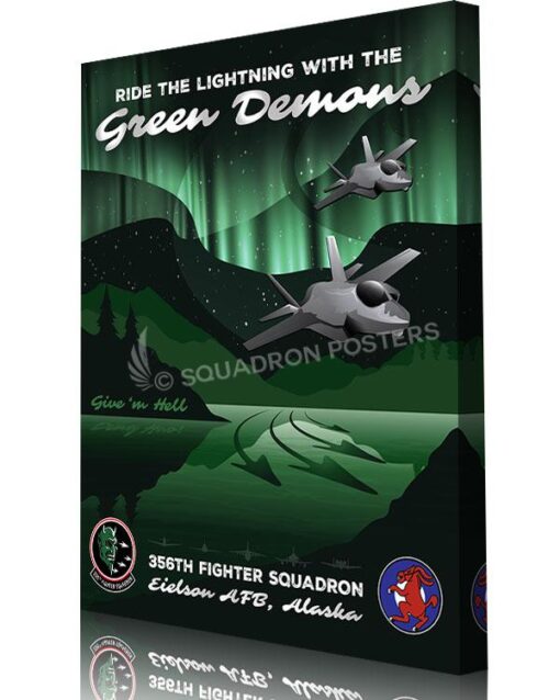 Eielson AFB 356th FS Art - Squadron Posters